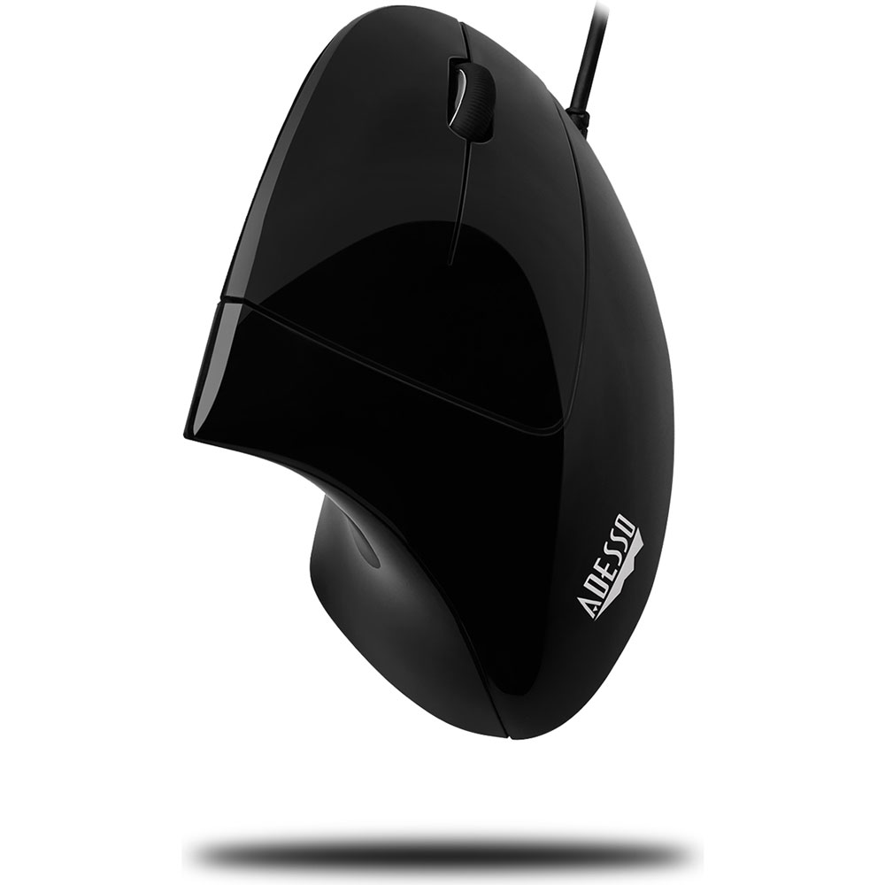 MOUSE ADESSO WIR VERTICAL ERGO OPT USB NEGRO | Papelería Lumen