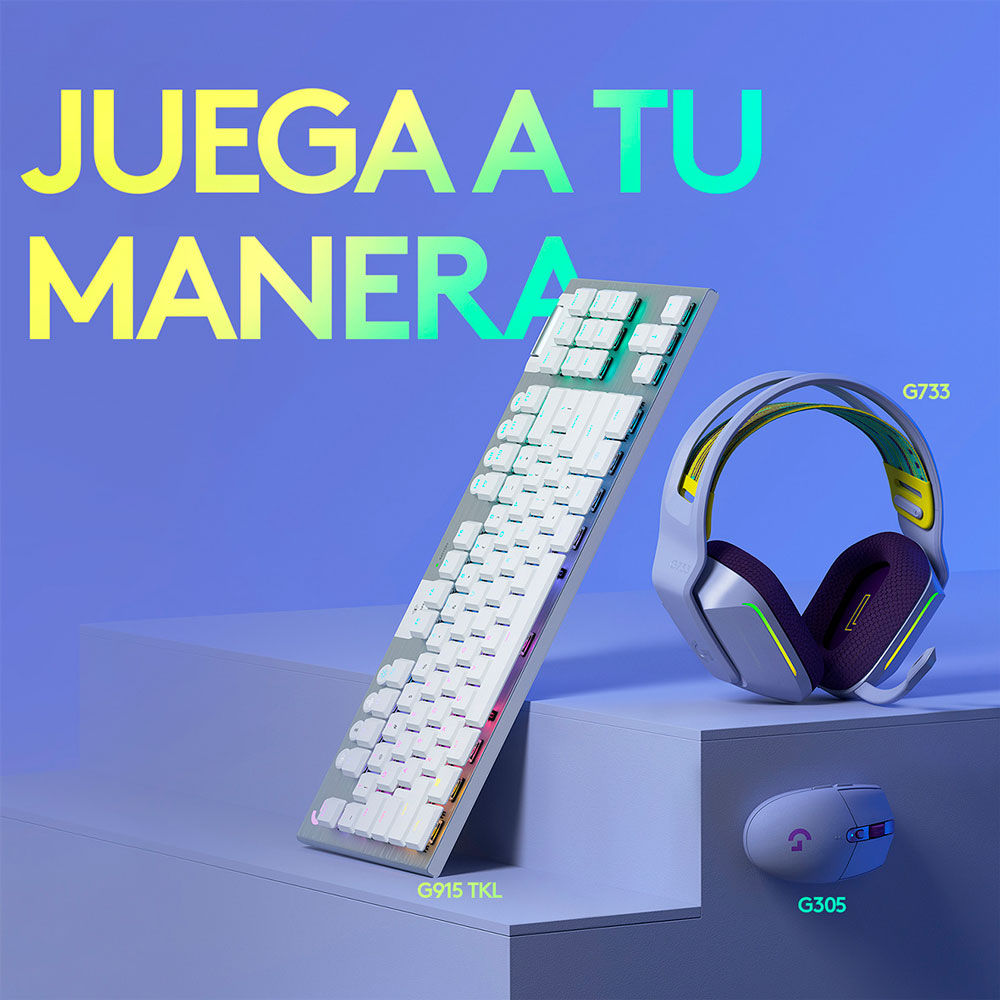 MOUSE LOGITECH G305 GAMING LIGHTSPEED INALÁMBRICO MORADO | Papelería Lumen