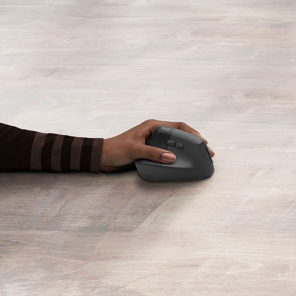 Mouse Logitech Lift Vertical Ergo Bt Negro | Papelería Lumen