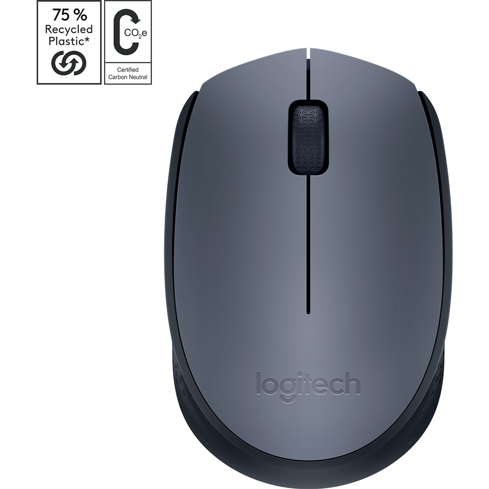 Mouse Logitech M170 Wireless Gris | Papelería Lumen