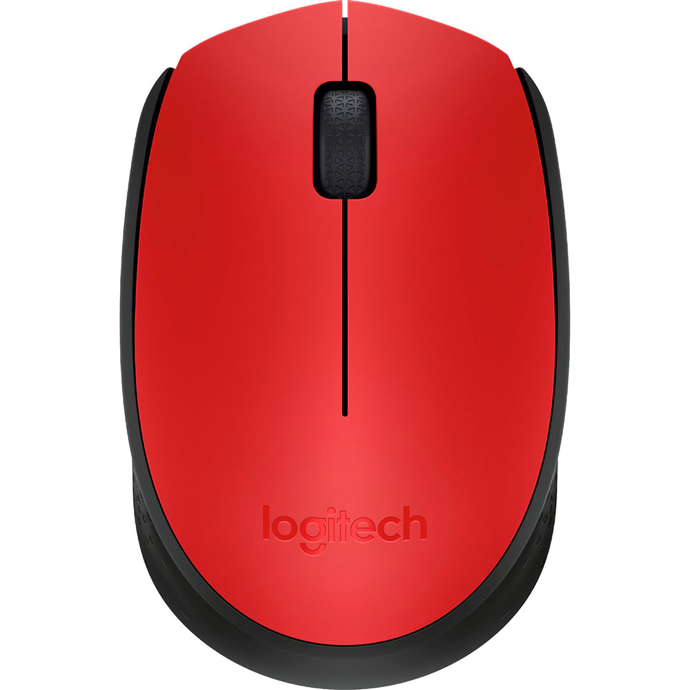 Mouse Logitech M170 Wireless Rojo | Papelería Lumen