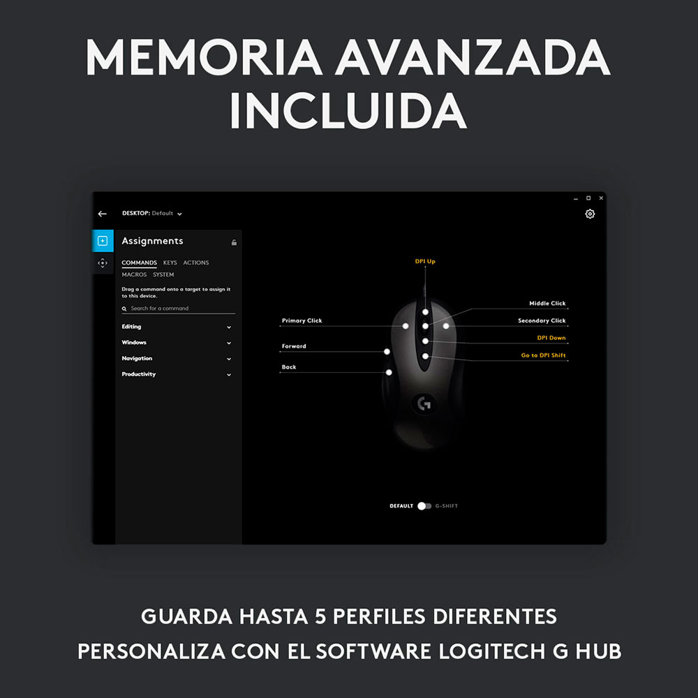 MOUSE LOGITECH MX518 REBORN GAMING | Papelería Lumen