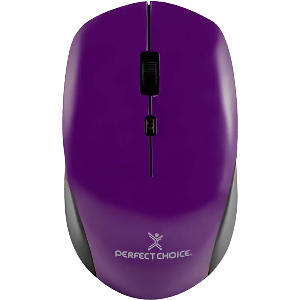Mouse Pchoice Pc-045113 Inalambrico Pro Morado | Papelería Lumen