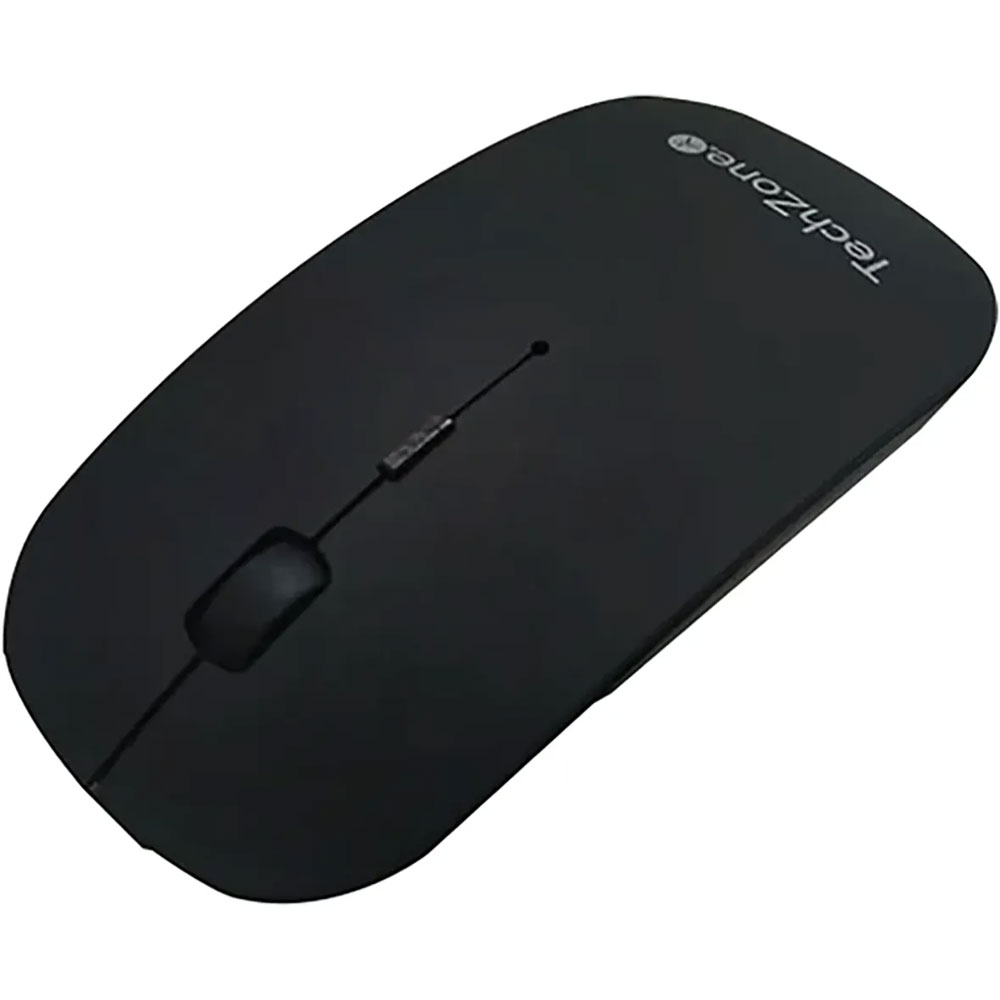 Mouse Techzone tz18MOUINAMP-NG + pad negro | Papelería Lumen