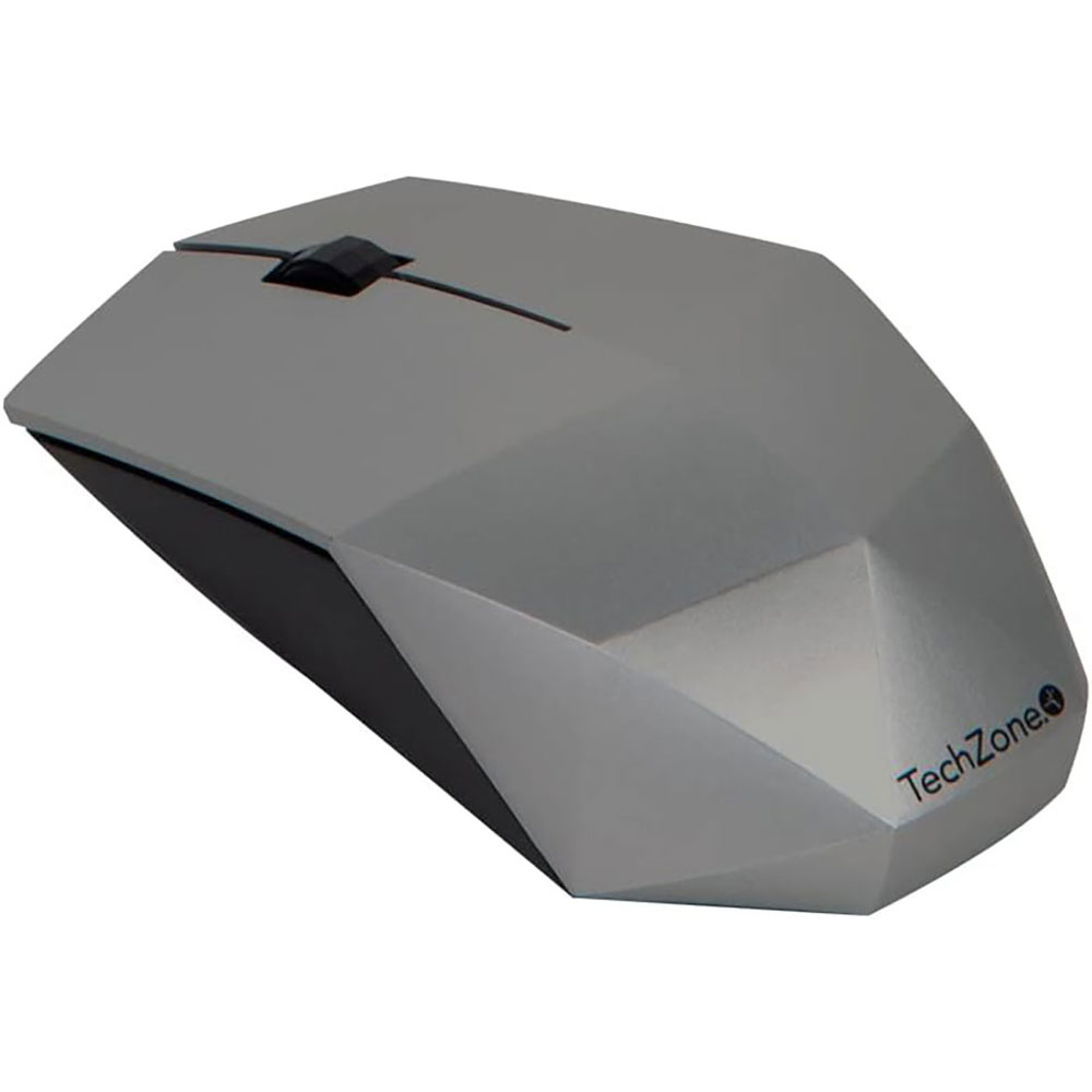 Mouse Techzone Tz20Mou02 Prisma inalambrico gris