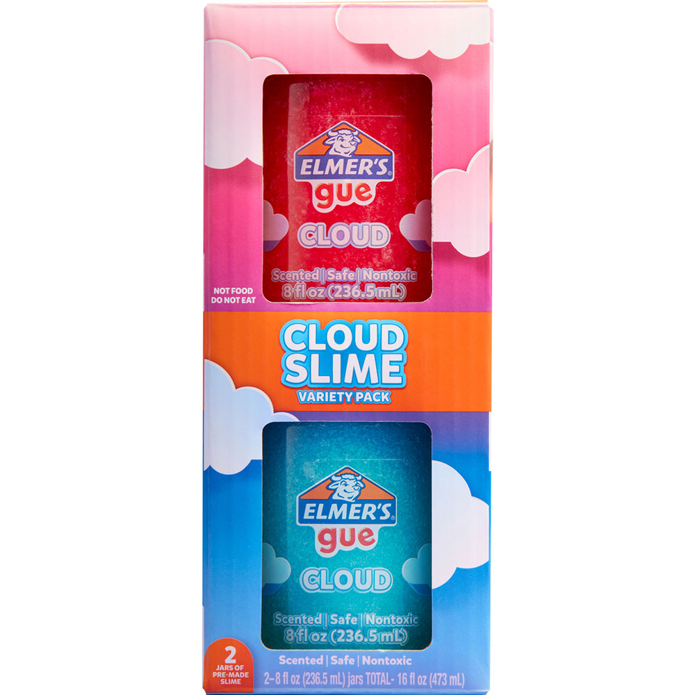 Caja con 2 Piezas de Slime Cloud de 236 ml | Papelería Lumen