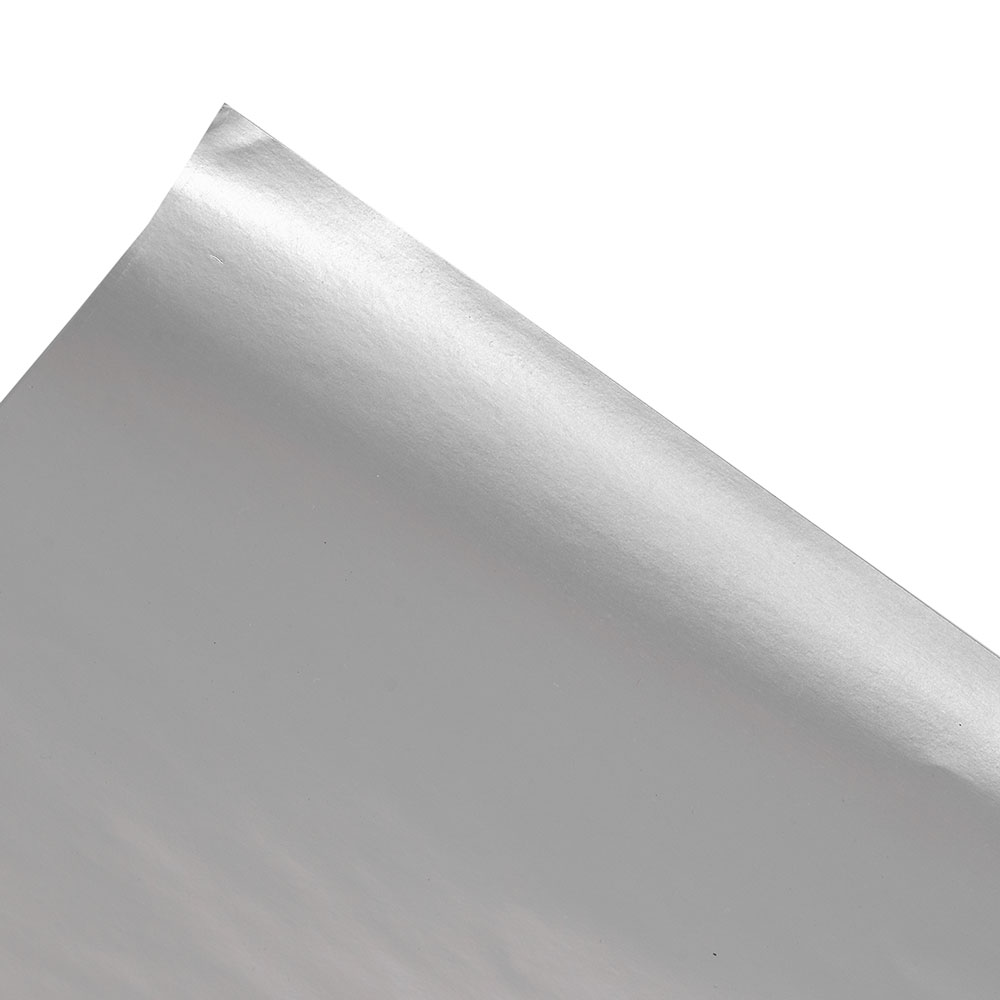 Papel Foil Adhesivo Raflatac 50x70cm 90G plata Mate | Lumen