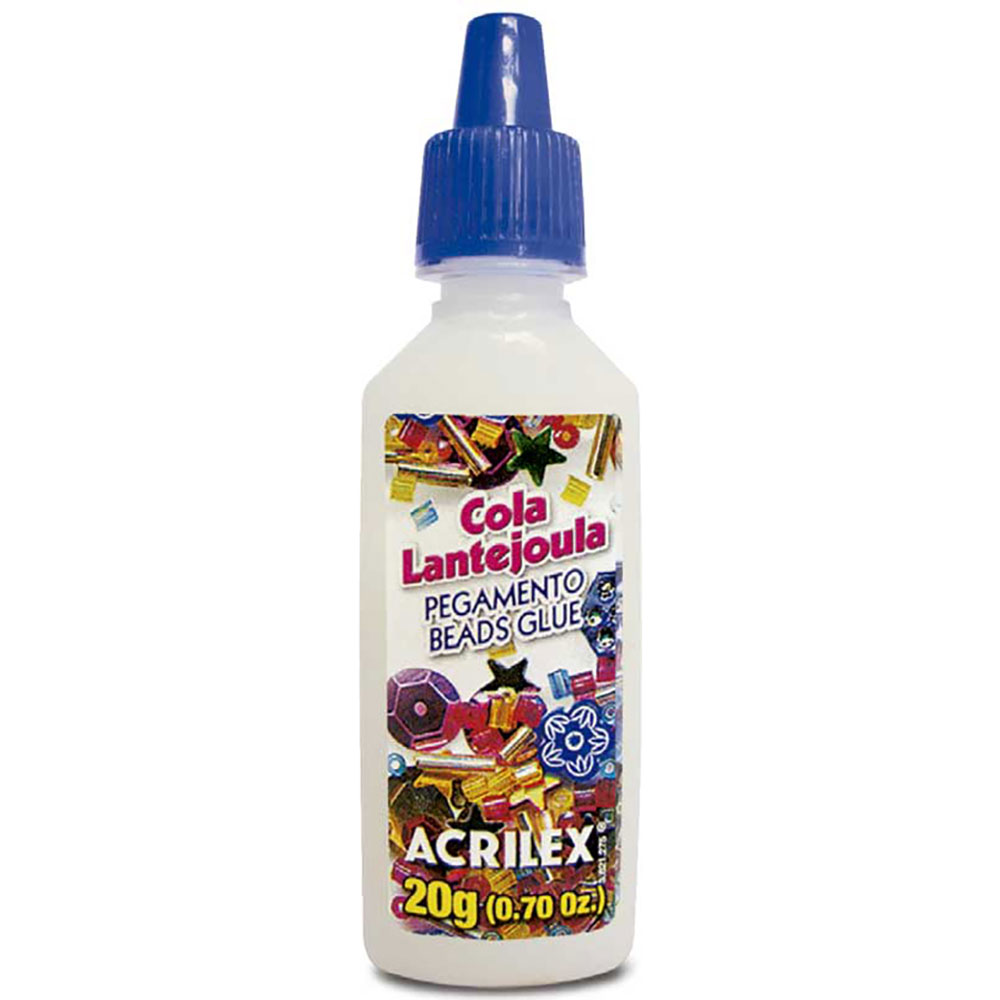Pegamento manualidad Acrilex para lentejuela 20gr | Papelería Lumen