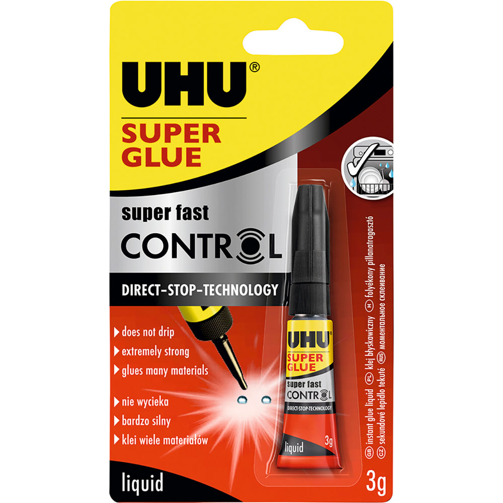 Pegamento Universal Uhu Glue Control 3G Con 1 Pieza | Papelería Lumen
