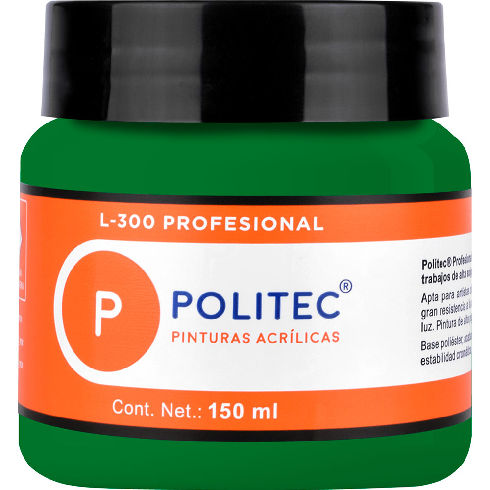 Pintura Acrilica L-300 Profesional Verde Thalo 150 Ml | Lumen