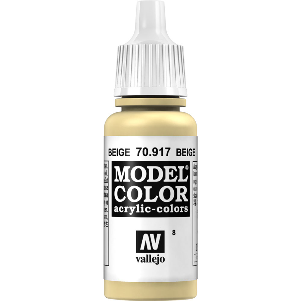 Pintura Acrílica Color Beige Vallejo Model 17 ML | Lumen