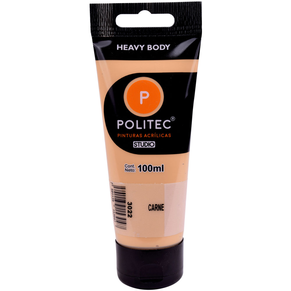 Pintura Acrilica Politec L-3000 100Ml Carne 3022 | Lumen