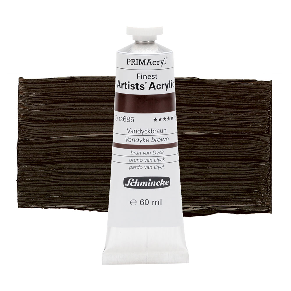 Pintura Acrílica Schmincke Pardo Vandyck S1 | Papelería Lumen