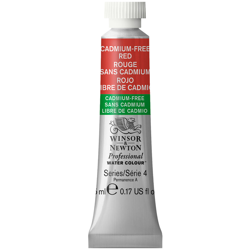 Pintura Acuarela Color Rojo Winsor And Newton ML S-4 | Lumen