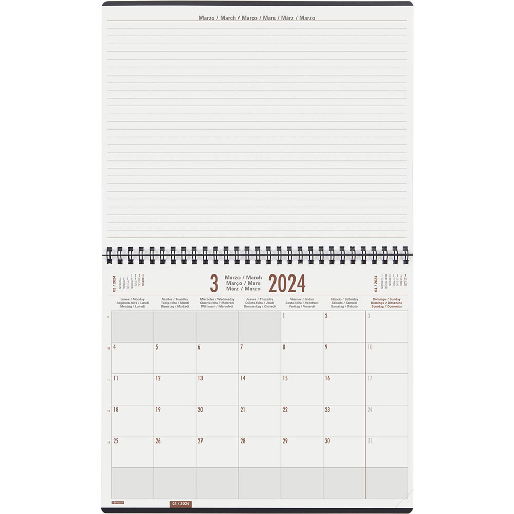 Planeador de oficina Finocam 25X20cm Gris | Papelería Lumen