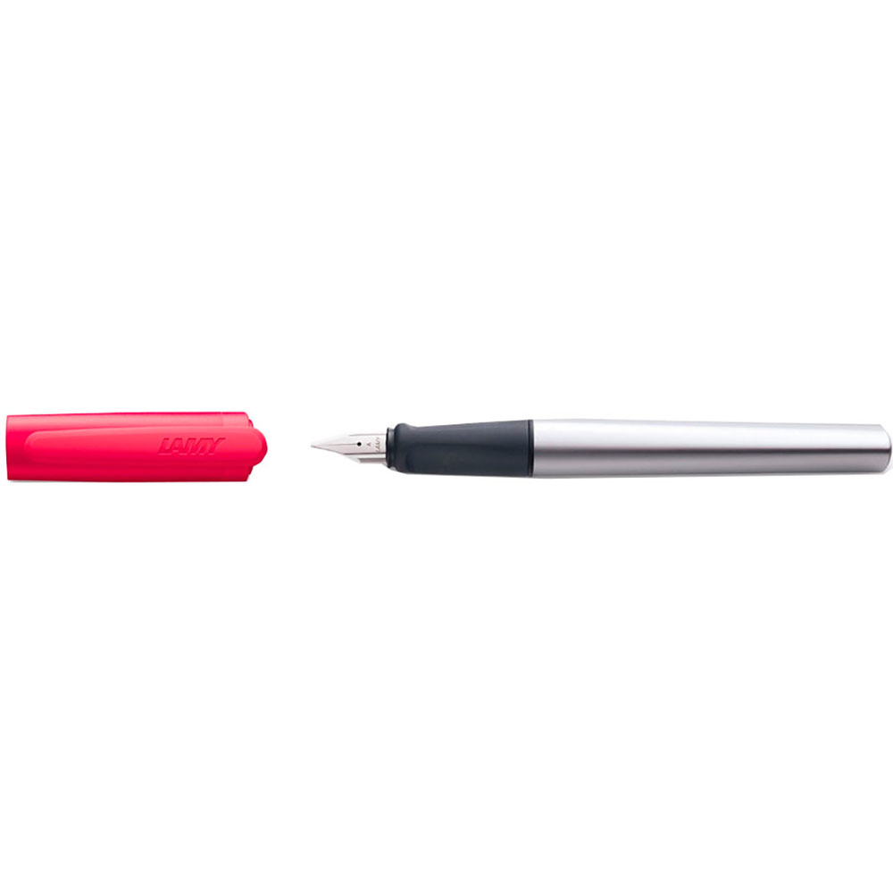 Pluma Fuente Fina Lamy 63M Nexx Aluminio/Crimson M Azul | Lumen