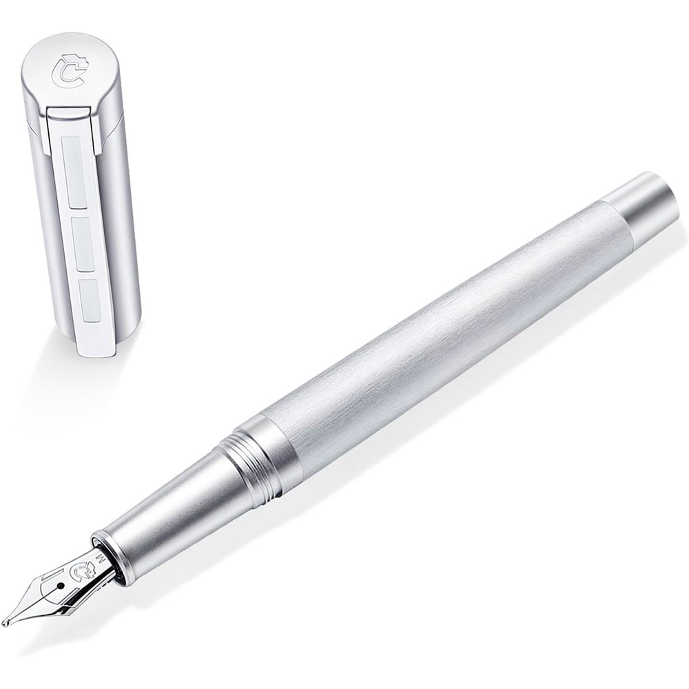 Pluma fuente fina Staedtler Metallum punta mediana | Papelería Lumen