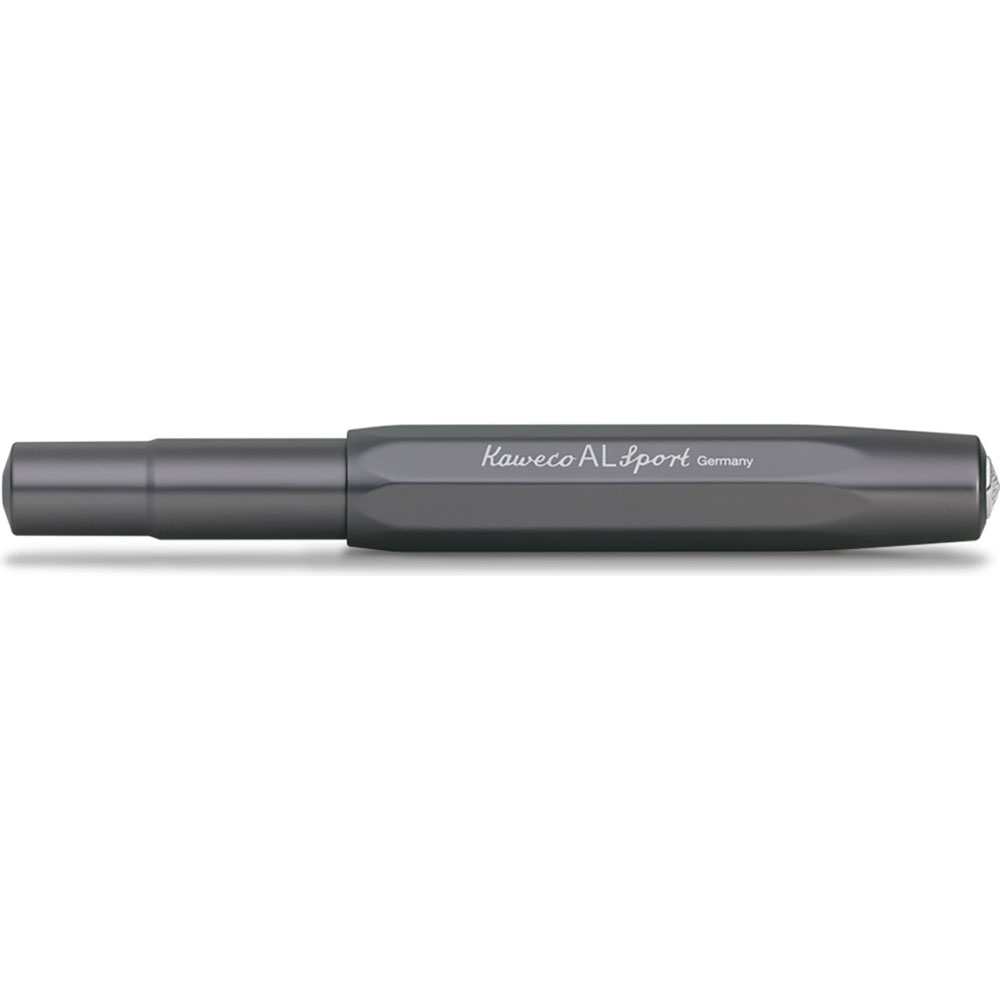 Pluma fuente Kaweco Al Sport punto mediano 0.9mm Anthracite | Papelería ...