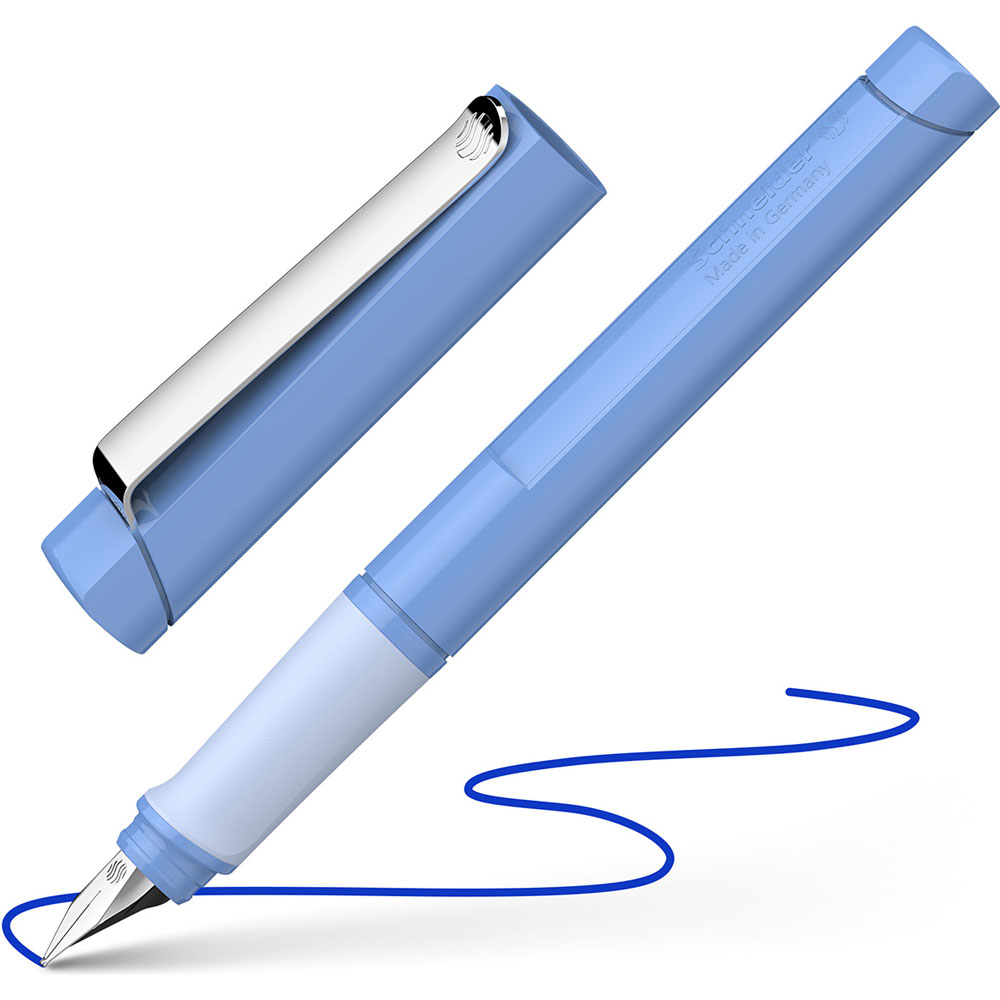 Pluma Fuente Schneider 160225 Base M Sky Blue | Lumen