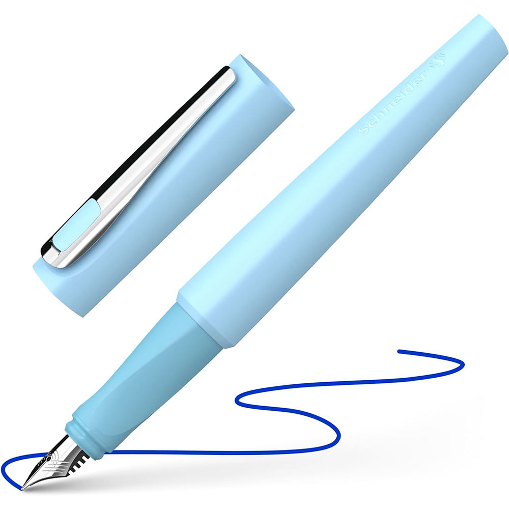 Pluma Fuente Schneider Tomo Ice Blue de Plástico Reciclado | Papelería ...