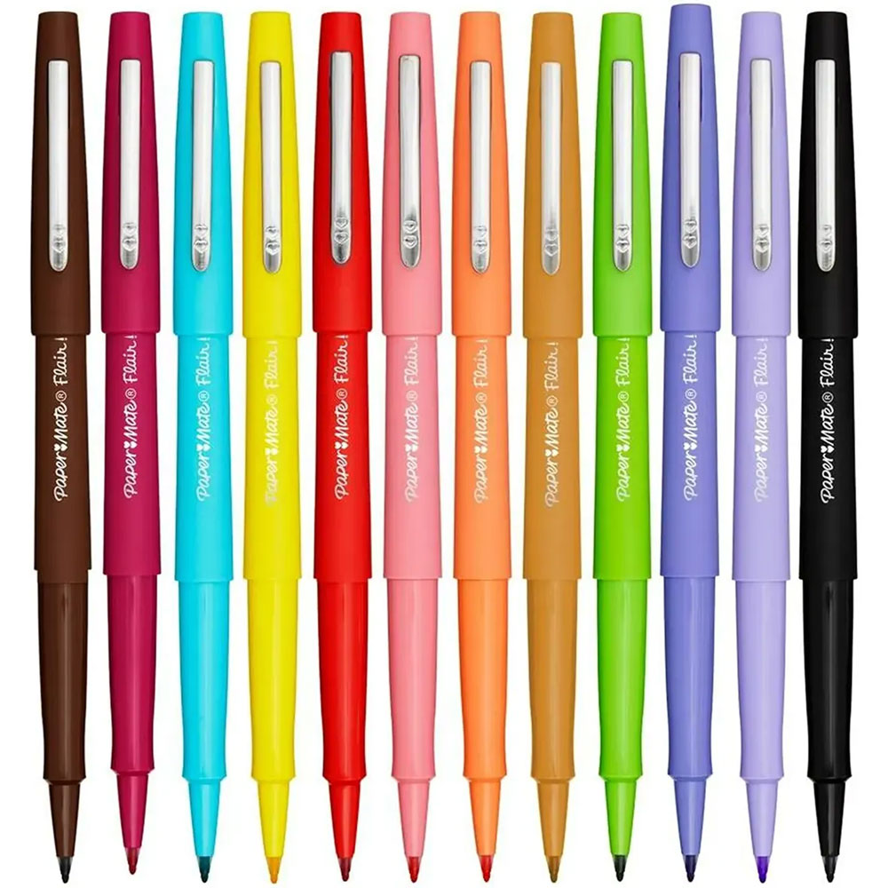 PM FLAIR SCENTED 0.7MM BL C/12 SURT É - lumen.com.mx