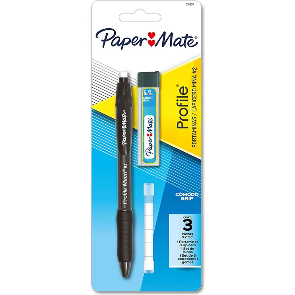 Portaminas Paper Mate Profile Mp 0.7Mm Blíster con 1 Pieza | Lumen