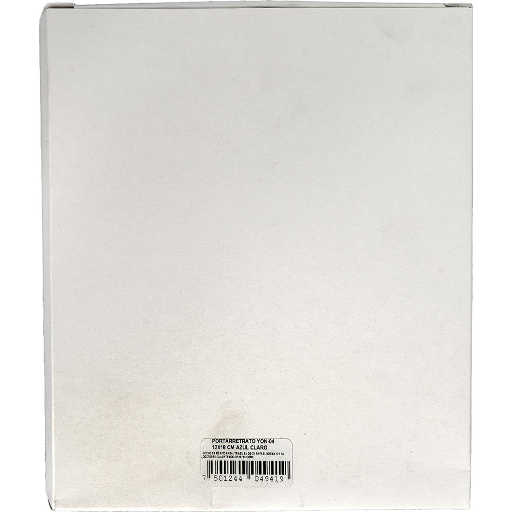 Portaretrato yon-04 Crayons azul claro 12x18cm