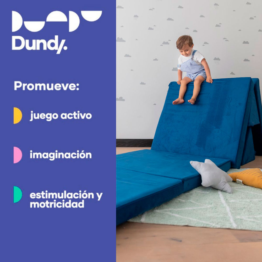 Rampas Dundy 2 piezas azul 50x50x70cm | Dundy | lumen.com.mx