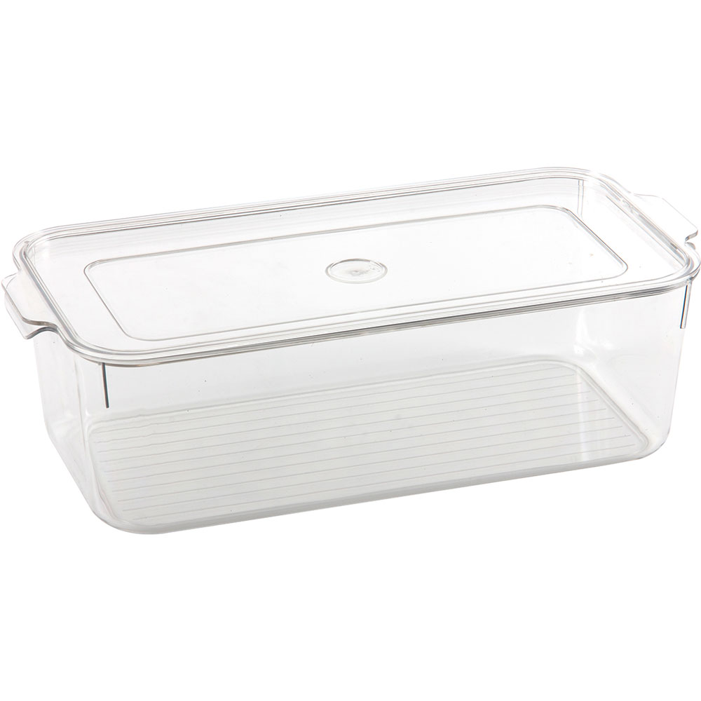 Recipiente Con Tapa Tengone 4L 33.5X16.5X10 Cristal