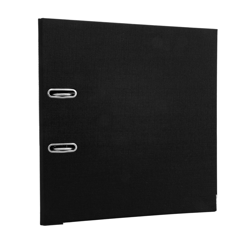 Registrador Lefort tamaño carta Plastificado negro | Papelería Lumen