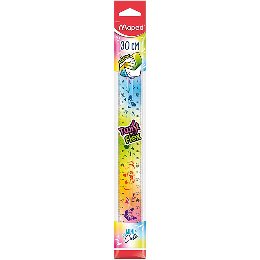 REGLA MAPED 279317 MINI CUTE TWIST FLEX 30CM - lumen.com.mx