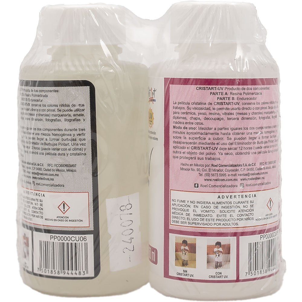 Resina Cristart Uv 60 Ml - Lumen.Com.Mx | Papelería lumen