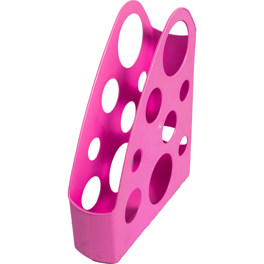 Revistero Plastico Sablon Ibex Pastel rosa | Papelería Lumen