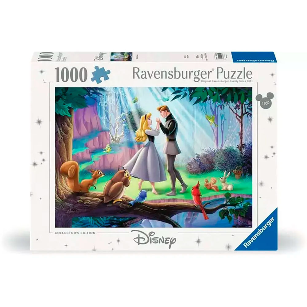 Rompecabezas Ravensburger Disney Bella Durmiente Con 1000 Piezas