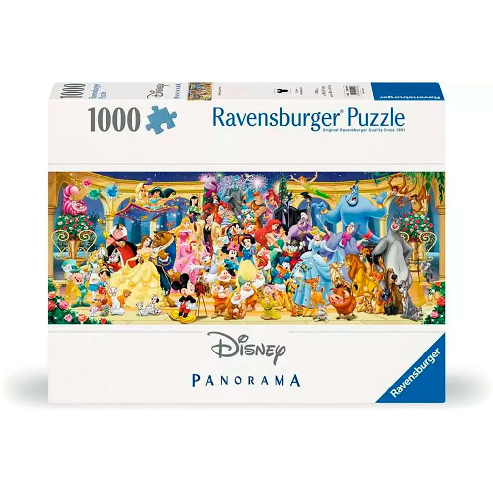 Rompecabezas Ravensburger Disney Panorama Con 1000 Piezas