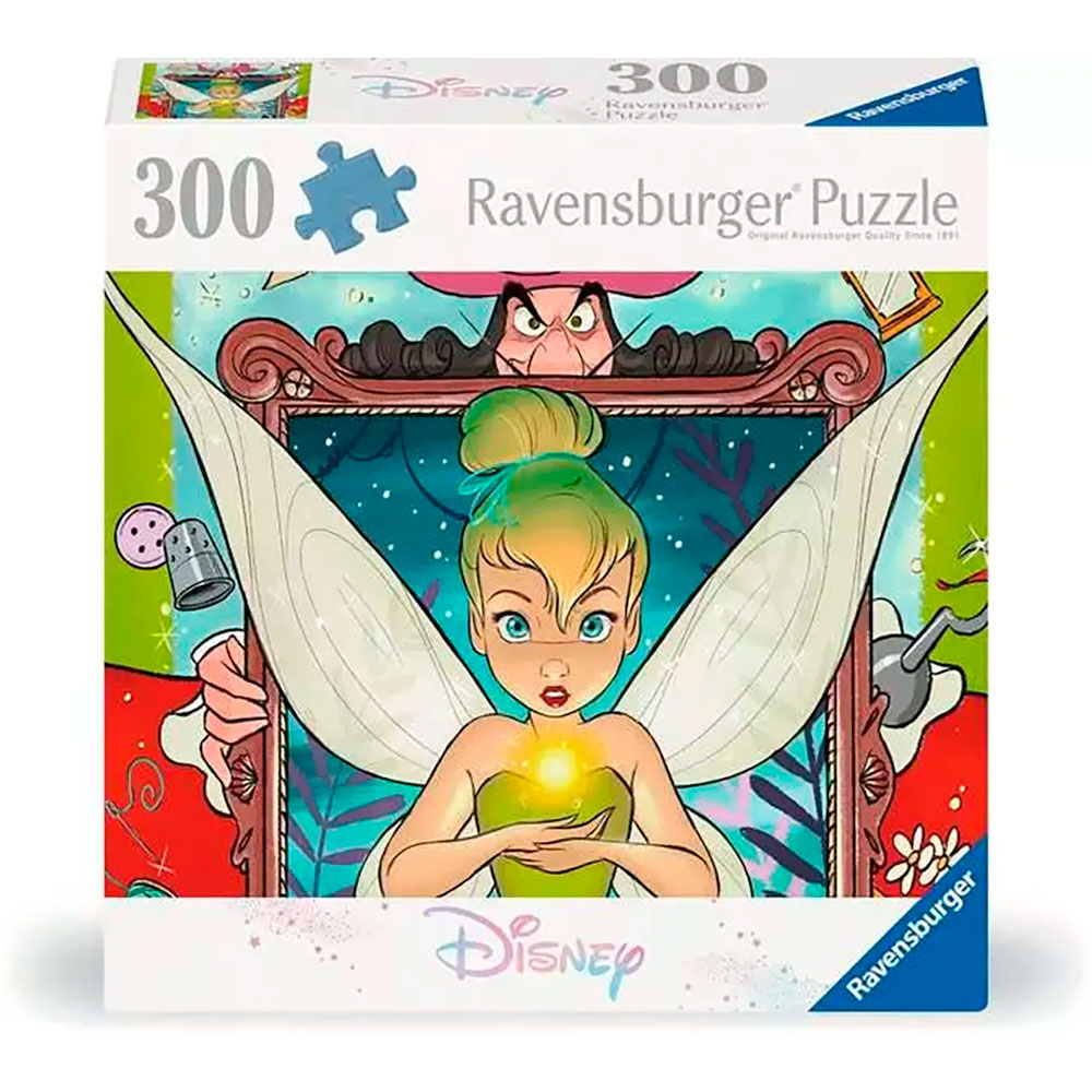 Rompecabezas Ravensburger Disney Tinkerbell Con 300 Piezas