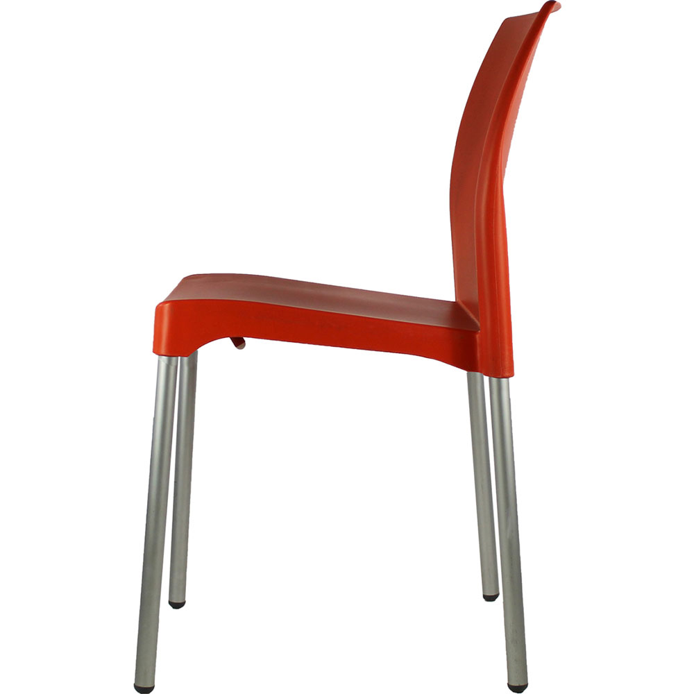 SET 4 SILLAS AGUIPLAST VIVANTI NARANJA | Aguiplast | lumen.com.mx