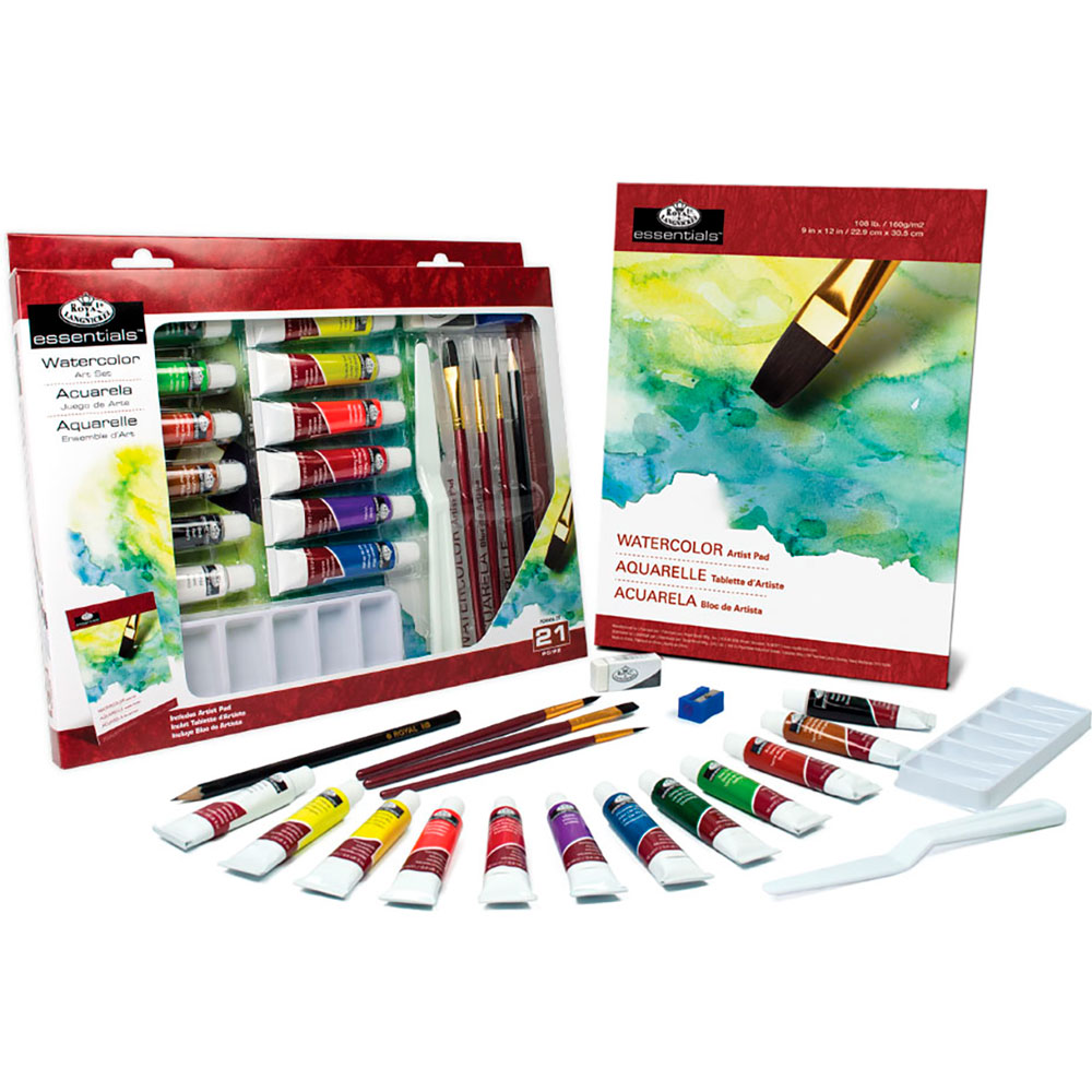 Set Acuarela Estuche de Cartón Acuarela Essentials | Lumen