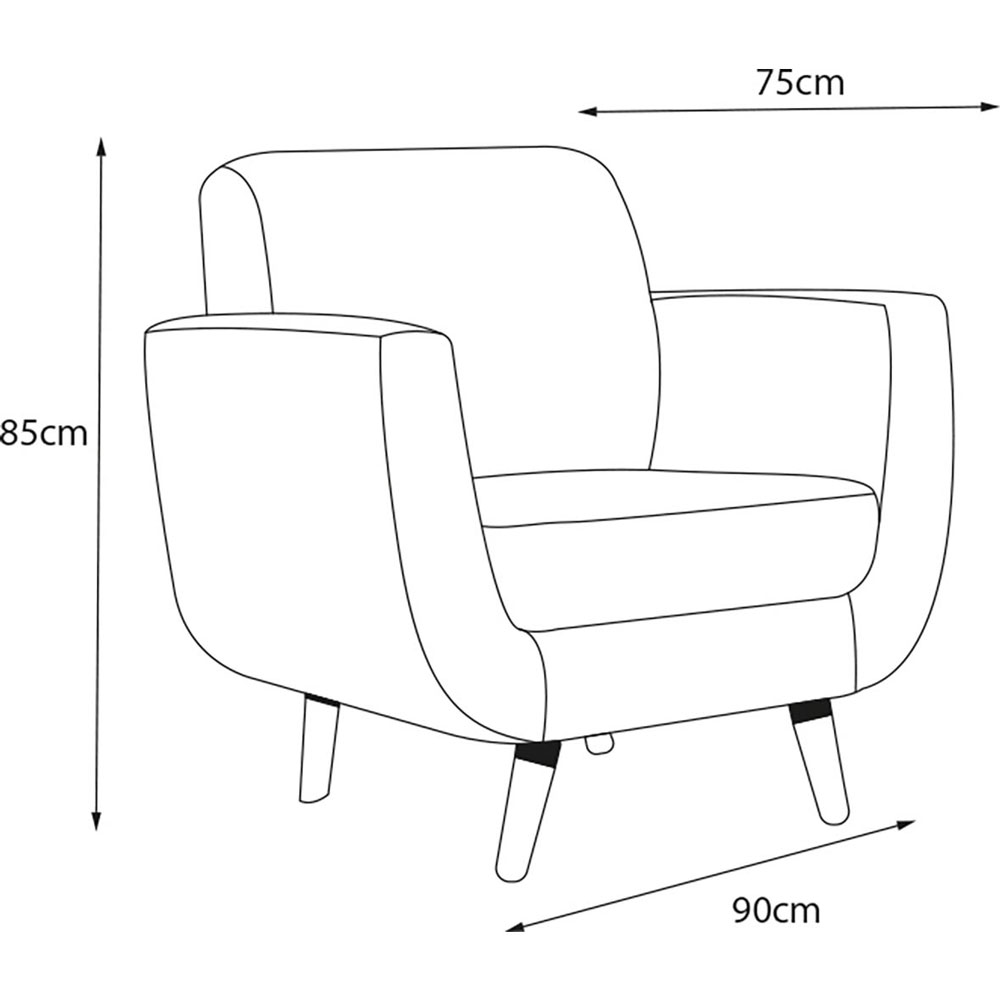 SILLON ALTEREGO SWEET YOKO SWEET1PLZ-ROS ROSA