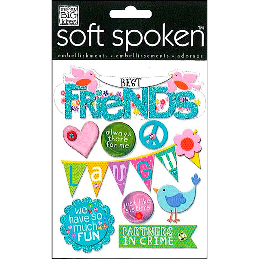 Sticker Thp Birds & Friends | Papelería Lumen