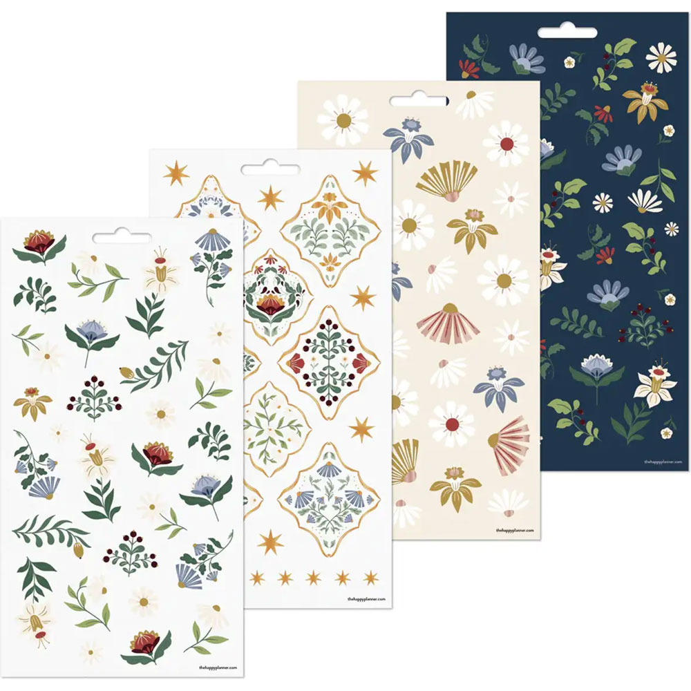 Sticker Thp Forest Flowers 10 Hojas Value Pack | Lumen