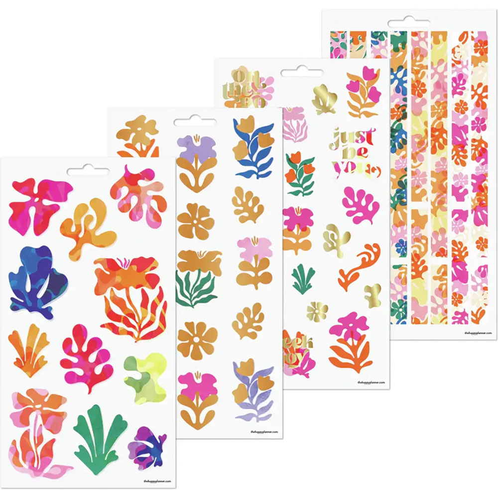 Sticker Thp Vivid Tropics 10 Hojas Value Pack | Lumen