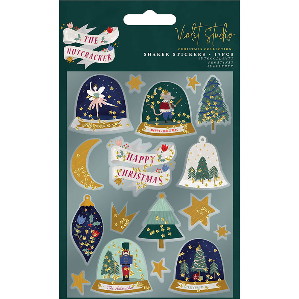 Stickers Crc 018 Shakers Cascanueces Con 17 piezas | Papelería Lumen