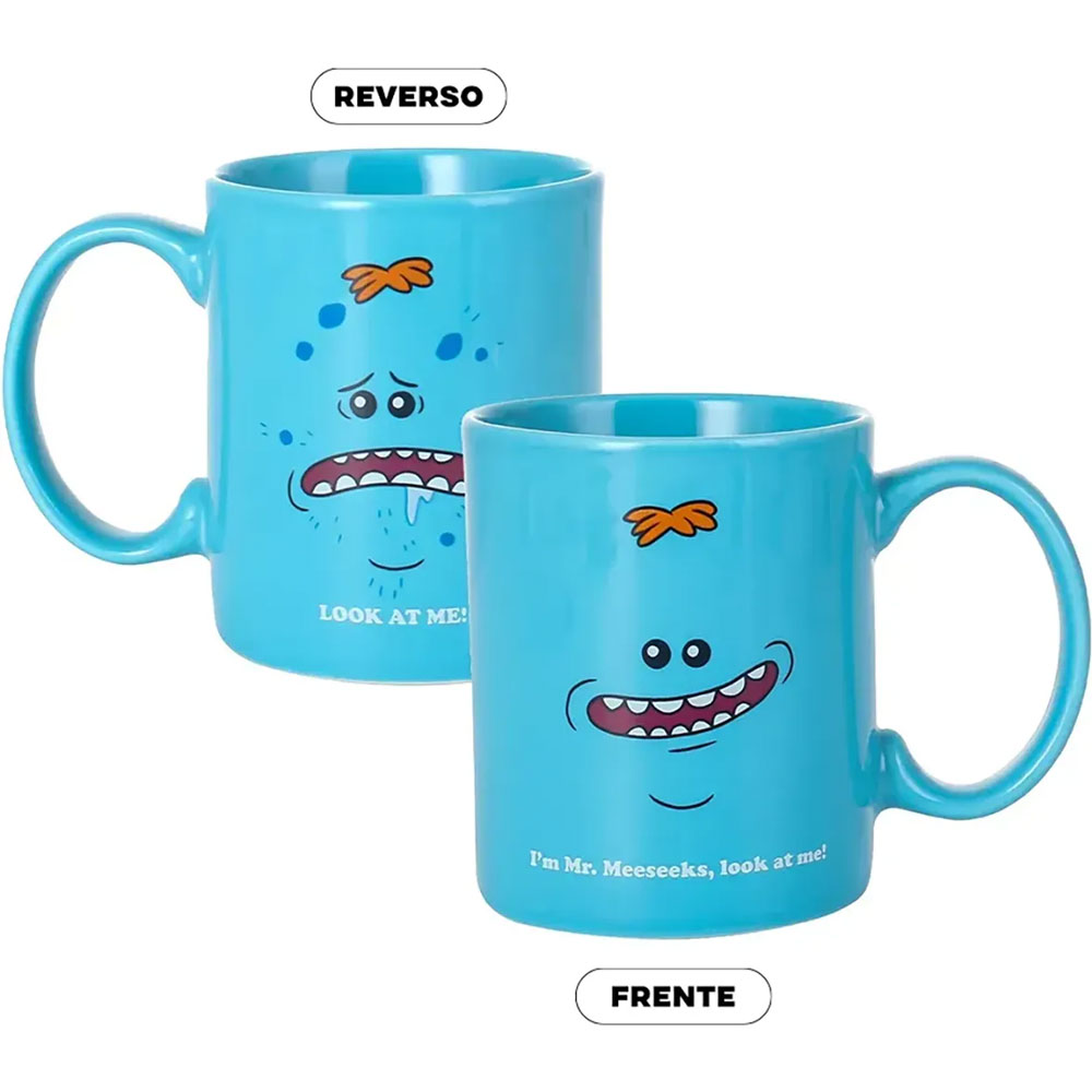 Taza Geek Rick Y Morty Mr Meeseeks | Lumen