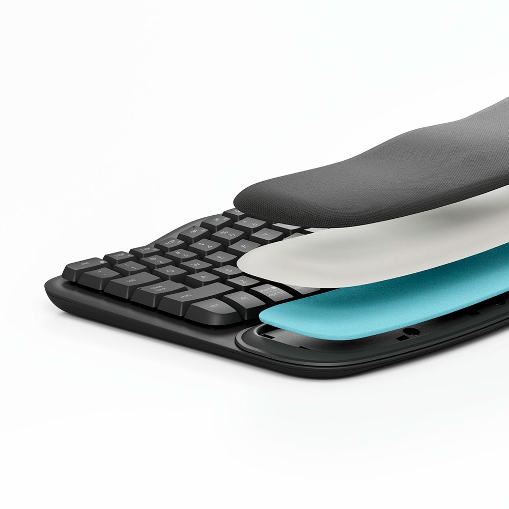 Teclado Logitech Wave Keys Bt Negro | Papelería Lumen
