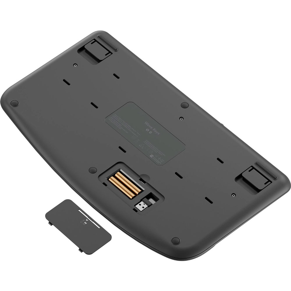 Teclado Logitech Wave Keys Bt Negro | Papelería Lumen