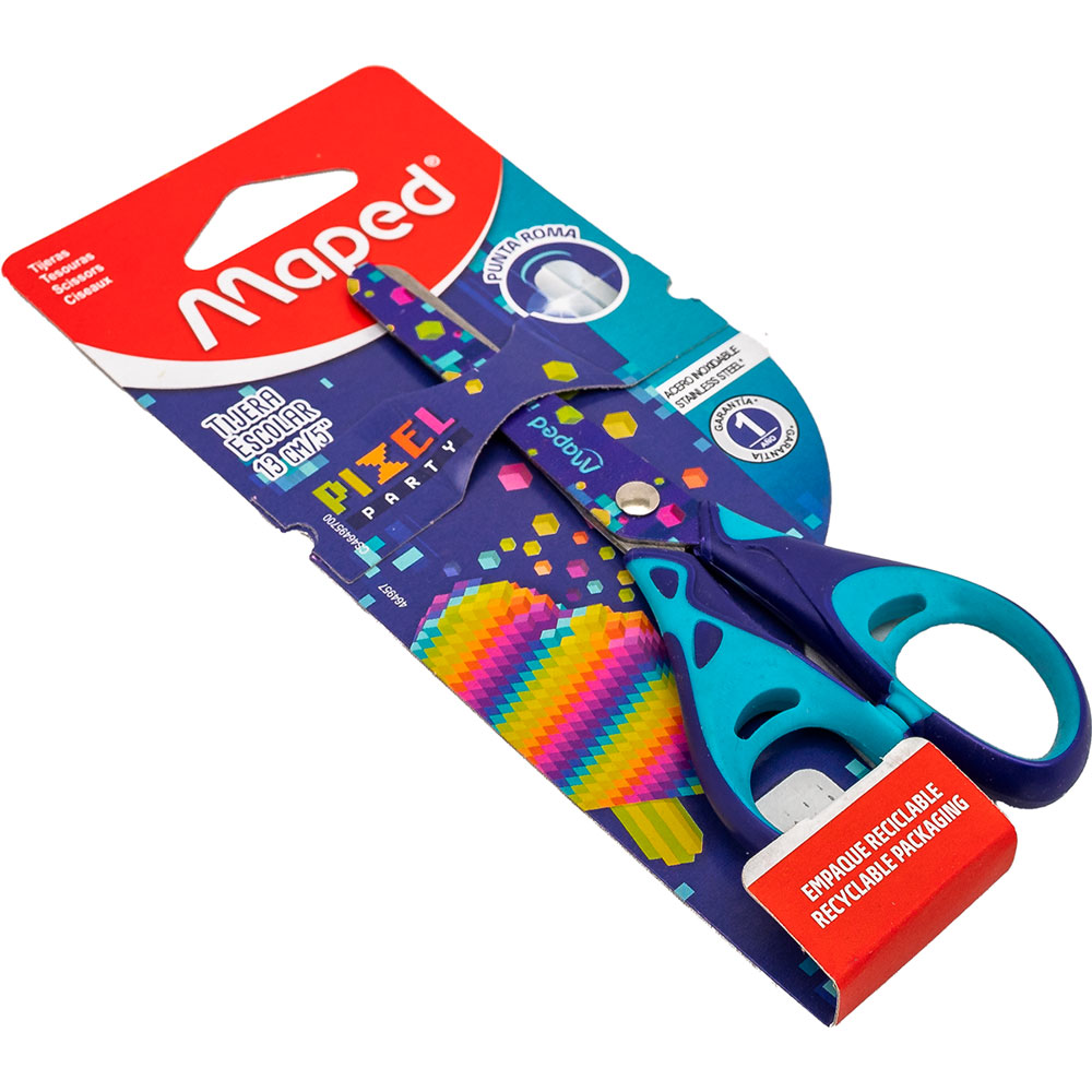 Tijera escolar Maped 464957 Pixel 13cm