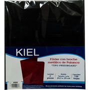 FOLDER CON PALANCA TAMAÑO CARTA TIPO PRESSBOARD KIEL BOLSA CON 2 | nan ...