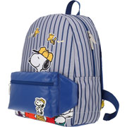 Mochila Escolar Yadatex Peanuts PNT050 Azul Marino