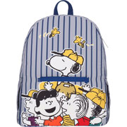 Mochila Escolar Yadatex Peanuts PNT050 Azul Marino